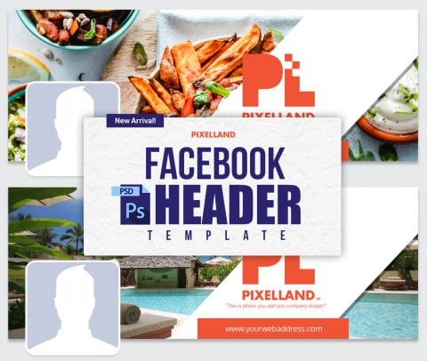 Facebook Header Template - PSD - Pixelland Media Group